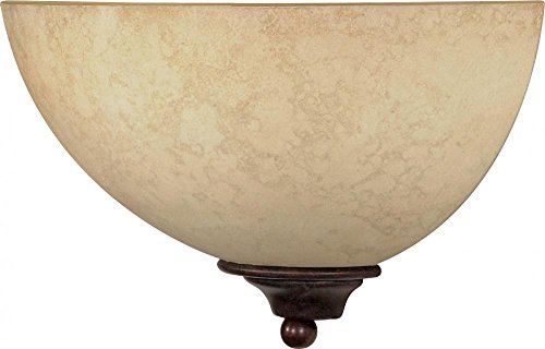 Nuvo 60/044 One Light Vanity, 7x12 Inches, Bronze/Dark