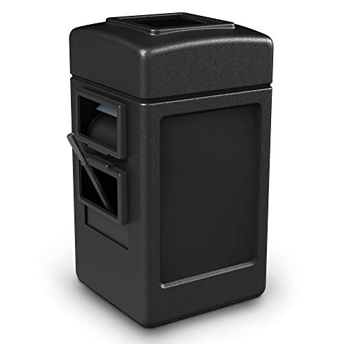 COMMERCIAL ZONE PRODUCTS 755101 Harbor 1 Waste/WSC,Black