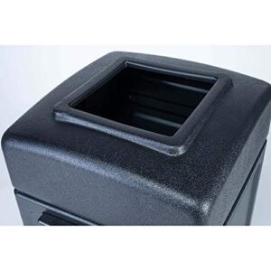 COMMERCIAL ZONE PRODUCTS 755101 Harbor 1 Waste/WSC,Black