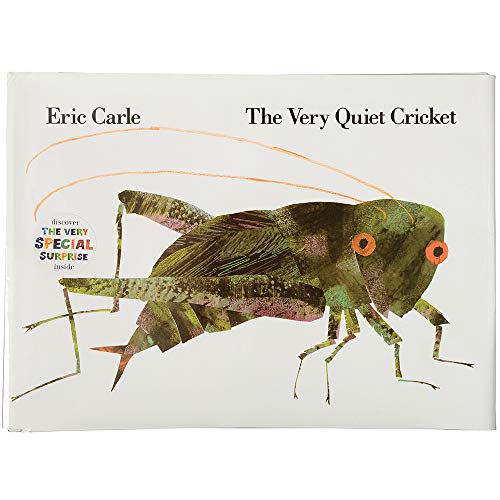 Constructive Playthings Eric Carle Collection-"The Very Quiet Crciket" 32 Page Hardcover Book for Ages 2 Years and Up