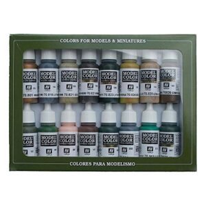 model color paint set – wwii german camouflage colors