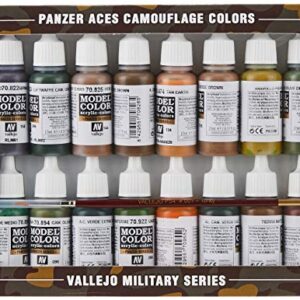 Vallejo Panzer Aces Paint Set