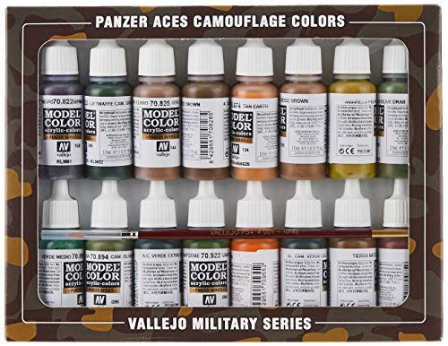 Vallejo Panzer Aces Paint Set