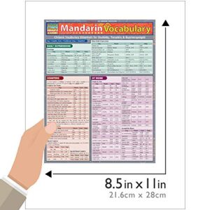 Mandarin Vocabulary (Quick Study Academic)