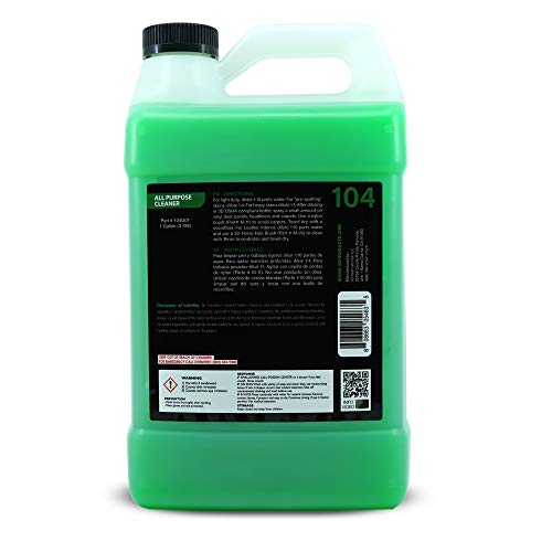 3D All Purpose Cleaner for Car, Home & Office Use - Multi Surface Cleaner Refill 1 Gallon