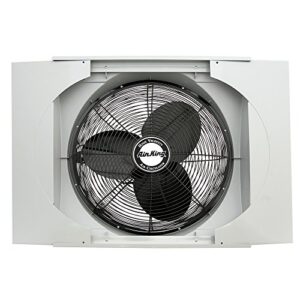 air king 9166f 20″ whole house window fan , gray