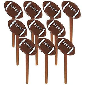 football plastic picks – 3″, 36 pcs