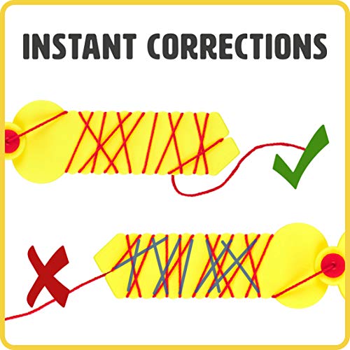 LEARNING WRAP-UPS SELF-CORRECTING Multiplication Keys, Self Correcting Math Tool for Kids Grade Level 2 - 6, Yellow, (K103-SB)