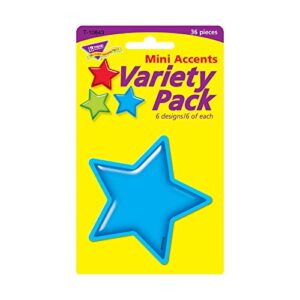 TREND enterprises, Inc. Gumdrop Stars Mini Accents Variety Pack, 36 ct