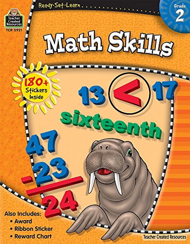 Ready-Set-Learn: Math Skills, Grade 2 from Teacher Created Resources