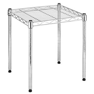 Whitmor Supreme Stacking Shelf and Organizer - Adjustable - Chrome