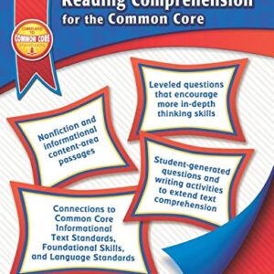 Teacher Created Resources Nonfiction Reading Comprehension for the Common Core Book, Grade 7