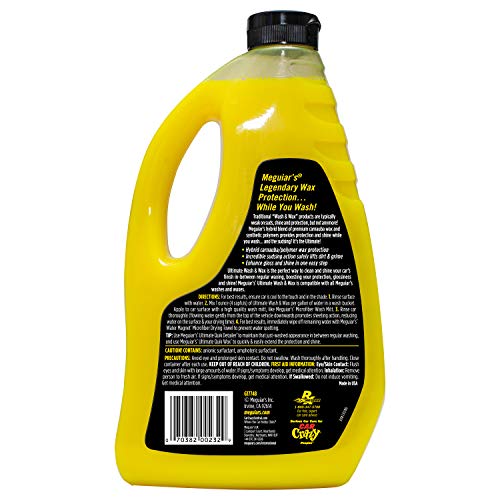 Meguiar's G17748 Ultimate Wash & Wax - 48 Oz Container