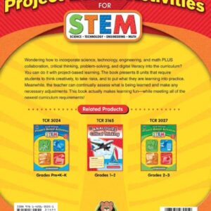 Year Round Project-Based Activities for STEM Grd 1-2: Grades 1-2