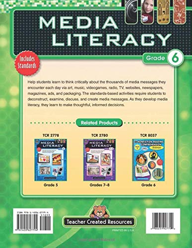 Media Literacy Grade 6: Grade 6