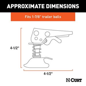 CURT 25094 Posi-Lock Coupler Replacement Latch for 1-7/8-Inch Trailer Hitch Ball