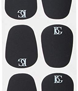 BG A10L Large Mouthpiece, 0.8mm Patches, 6 Pack - Black