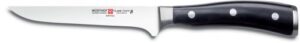 wusthof classic ikon boning knife, 14 cm, black, stainless