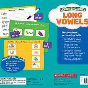 Learning Mats: Long Vowels