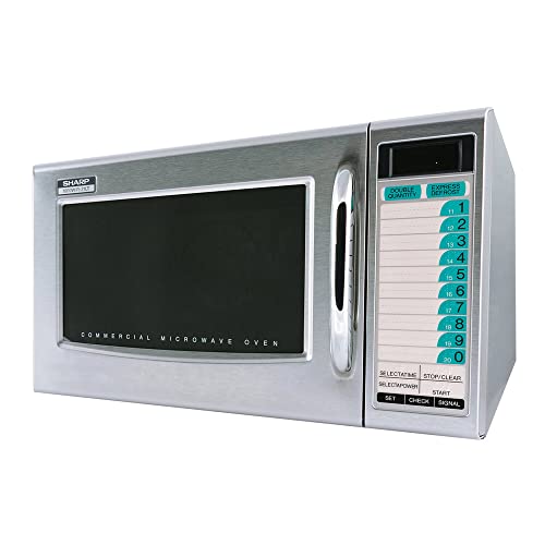 Sharp Medium-Duty Commercial Microwave Oven (15-0427) Category: Microwaves, R-21LTF