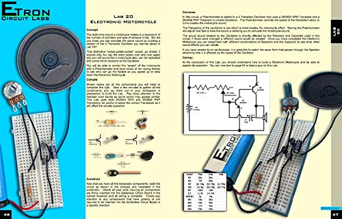 Intro to Electronics Book & Complete Component Kit STEM Compliant 40 Projects