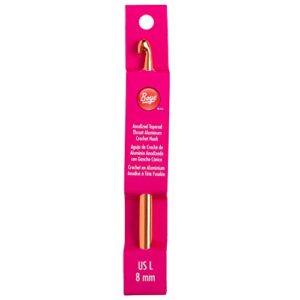 Boye 332621800LM Crochet Hook, 6" ,Rose gold