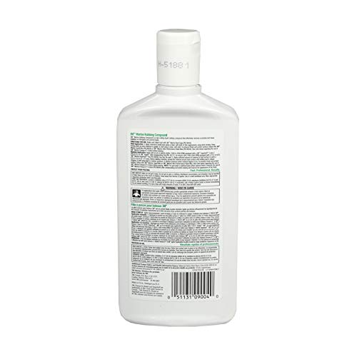 3M Marine 09004 Tan Rubbing Compound (16.9 fl oz/500 mL)