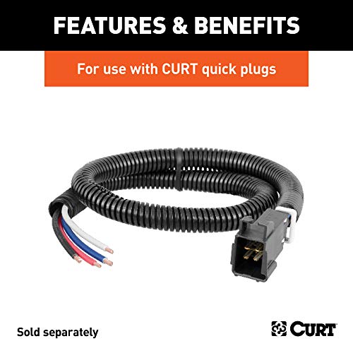 CURT 51500 Electric Trailer Brake Controller Wiring Kit