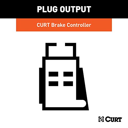 CURT 51437 Quick Plug Electric Trailer Brake Controller Wiring Harness, Select Ford F150, F250, F350, F450, F550 Super Duty, Lincoln MKT, Navigator , black