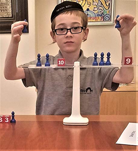 Hands-On Equations® Class Set for Teacher and 30 Students. Includes The Teacher Demonstration Balance Scale and Game Pieces and 30 Sets of Student manipulatives. Grade 3 and up.