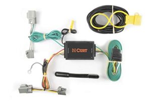 curt 56093 vehicle-side custom 4-pin trailer wiring harness, fits select ford taurus, explorer, lincoln mks