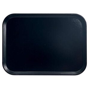 cambro 1216-110 rectangular fiberglass cafeteria tray, 12 x 16.4-inches