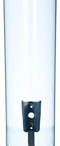 San Jamar Plastic Pull-Type Water Cup Dispenser, 16 Inches, Blue, (Pack of 24)