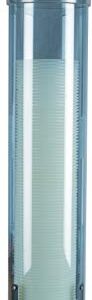 San Jamar Plastic Pull-Type Water Cup Dispenser, 16 Inches, Blue, (Pack of 24)