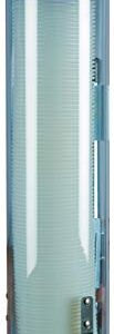 San Jamar Plastic Pull-Type Water Cup Dispenser, 16 Inches, Blue, (Pack of 24)