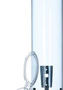 San Jamar Plastic Pull-Type Water Cup Dispenser, 16 Inches, Blue, (Pack of 24)