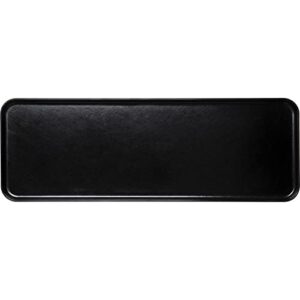 carlisle 1030fmt309 ebony 10-1/2″ x 30″ market tray