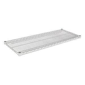 Alera 9432782 Industrial Extra Wire Shelves, 48W X 18D, Silver (Case of 2)