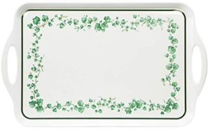 reston lloyd rectangular melamine serving/ottoman tray, callaway