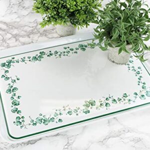 Reston Lloyd Rectangular Melamine Serving/Ottoman Tray, Callaway