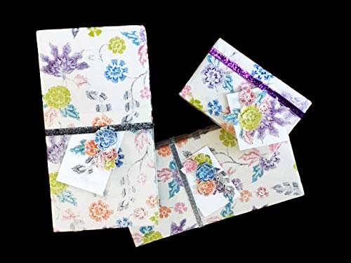 Indonesian Batik Gift Wrapping Papers - 12 Sheets: 18 x 24 inch (45 x 61 cm) Wrapping Paper