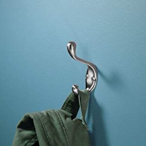 Liberty B42302Q-SN-C5 Heavy Duty Coat and Hat Hook, 3-inch, Matte Nickel