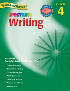 spectrum writing, grade 4