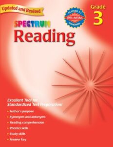 spectrum reading, grade 3