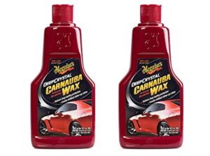 meguiars a2216 16 oz. deep crystal system carnauba liquid wax – 2 pack