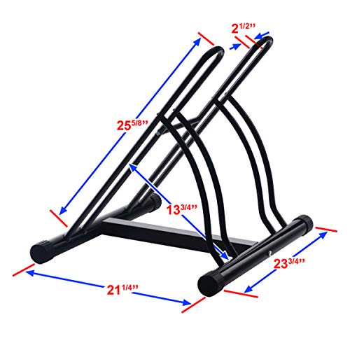 RAD Cycle Mighty Rack Two Bike Floor Stand Bicycle Instant Versitile Pro Quality Bike Park