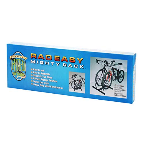 RAD Cycle Mighty Rack Two Bike Floor Stand Bicycle Instant Versitile Pro Quality Bike Park