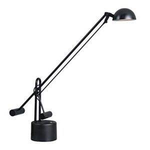 lite source ls-306blk halotech 29-inch 8w led desk lamp, black