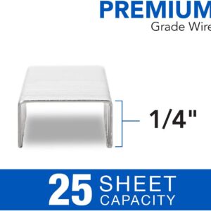 Swingline Staples, S.F. 4, Premium, 1/4 Inches Length, 210/Strip, 5000/Box, 1 Pack (35450)