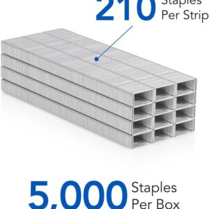 Swingline Staples, S.F. 4, Premium, 1/4 Inches Length, 210/Strip, 5000/Box, 1 Pack (35450)